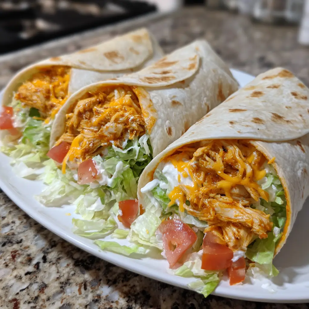 Creamy Honey Sriracha Chicken Wraps: Ready in 20 Minutes