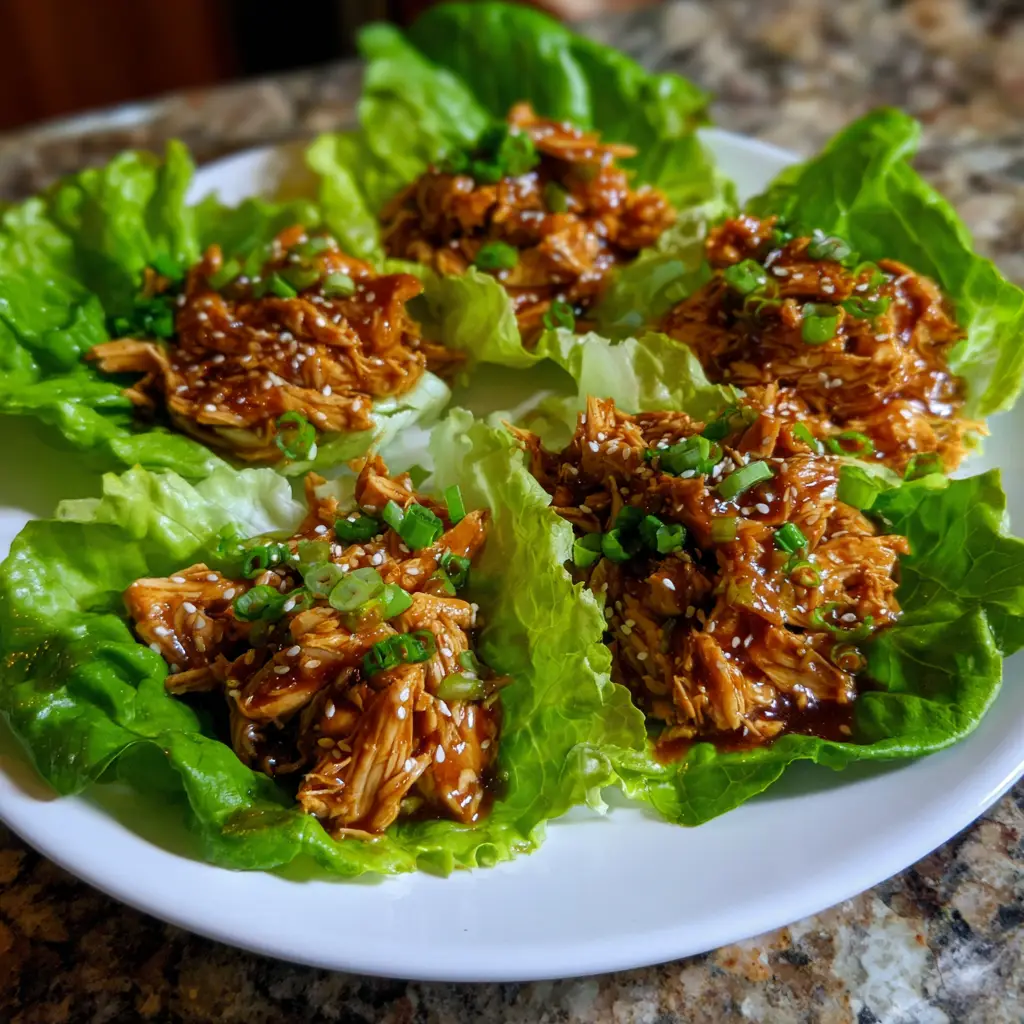 Asian Sesame Chicken Lettuce Wraps Everyone Loves
